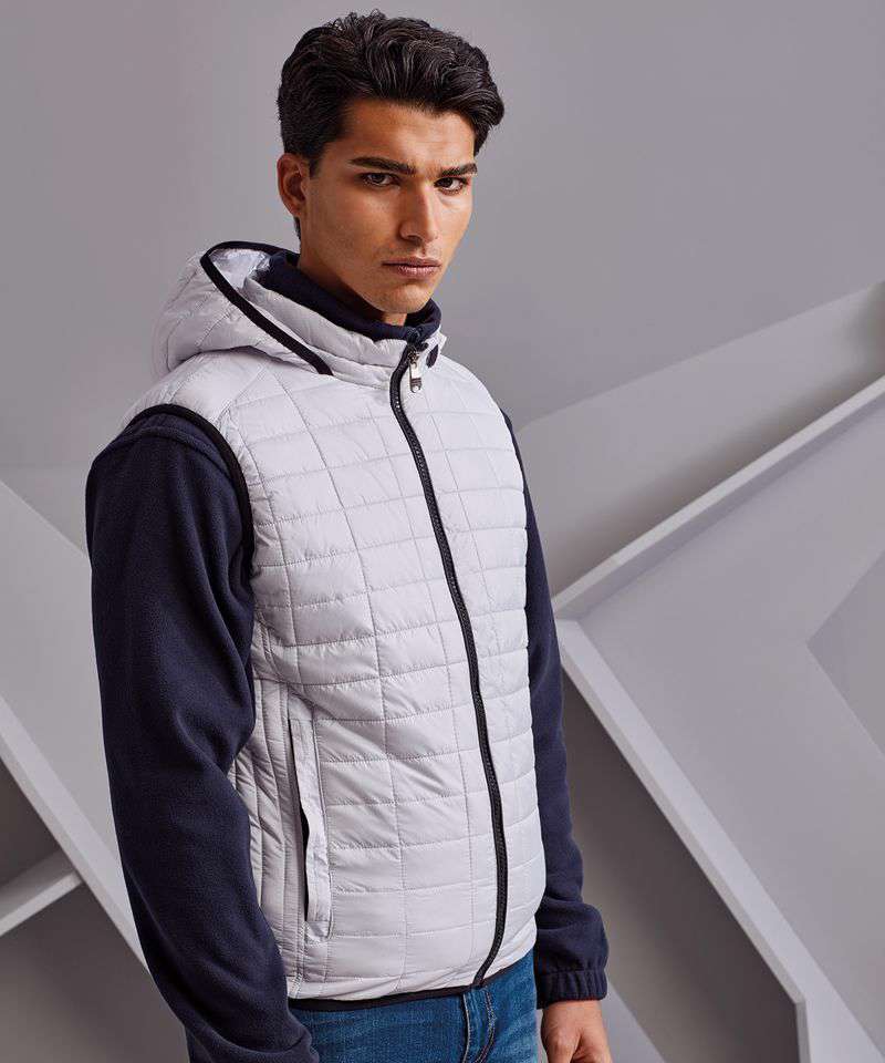 Honeycomb hooded gilet | TS024 | Branded Logo Clothing
